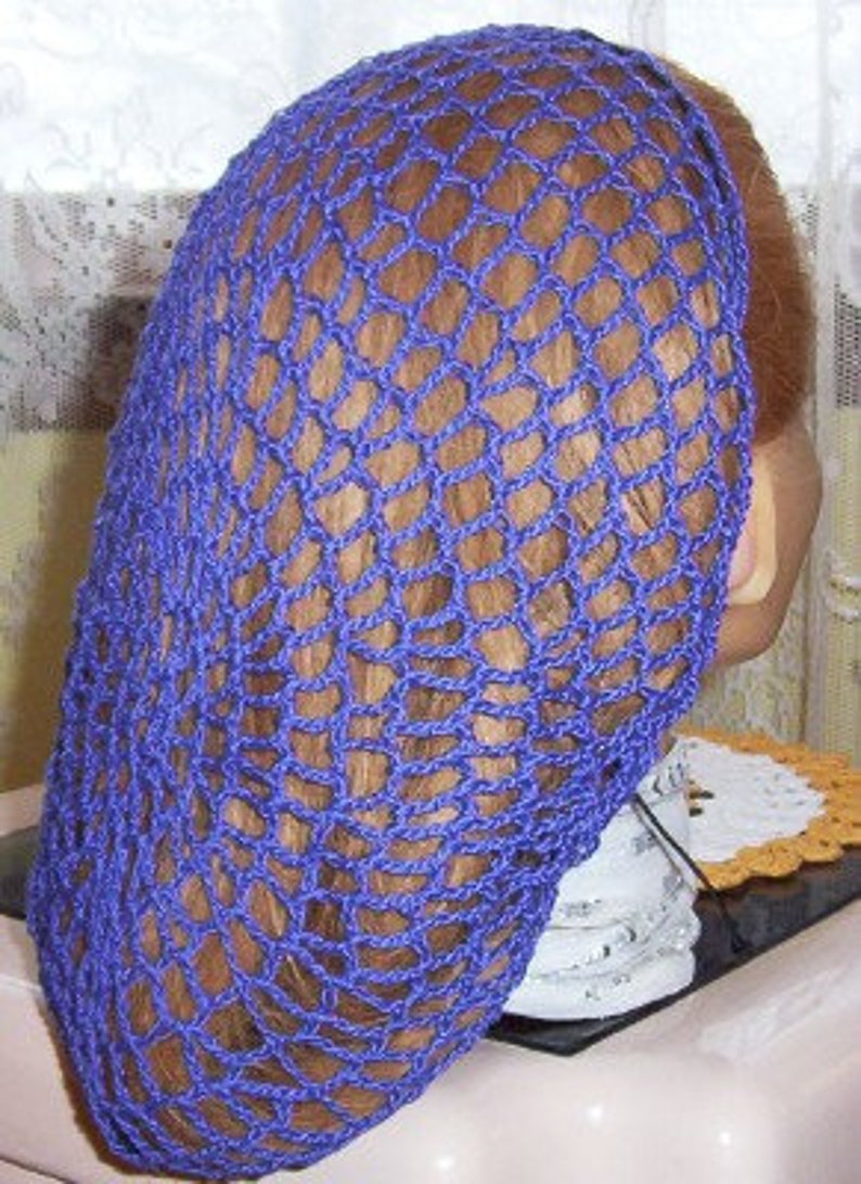 Cotton Handmade Hair Snood in My Standard Pattern-3 Lengths Available ...