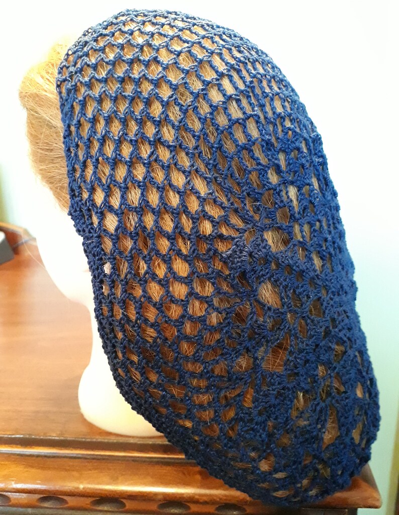 Lacy II Fancy Hair Snood in Cotton - Etsy