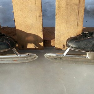 Planert 1950's Vintage / Antique Ice Skates Advertised as Racing Hockey ...
