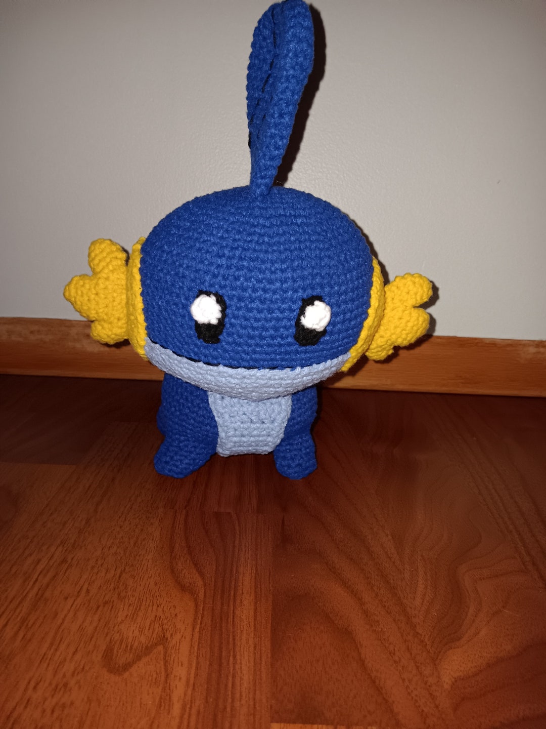 Made to Order Pokémon Inspired Mudkip Crochet Stuffed Toy - Etsy