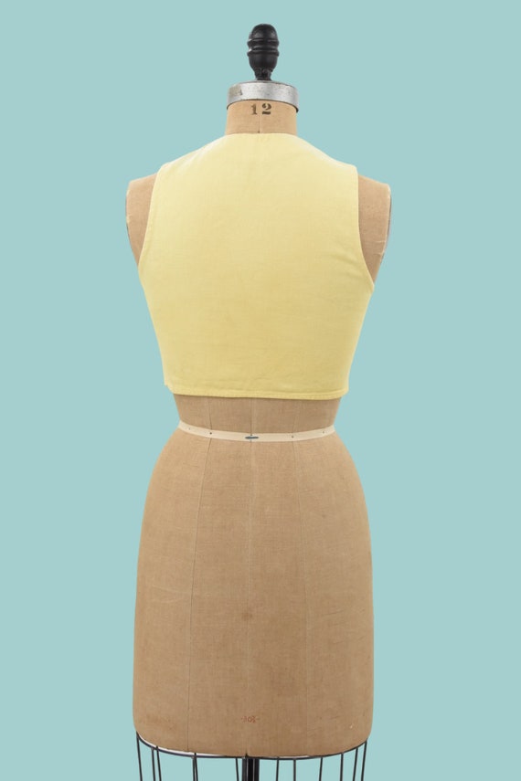 30s/40s Cheerio, Darling waistcoat - Gem