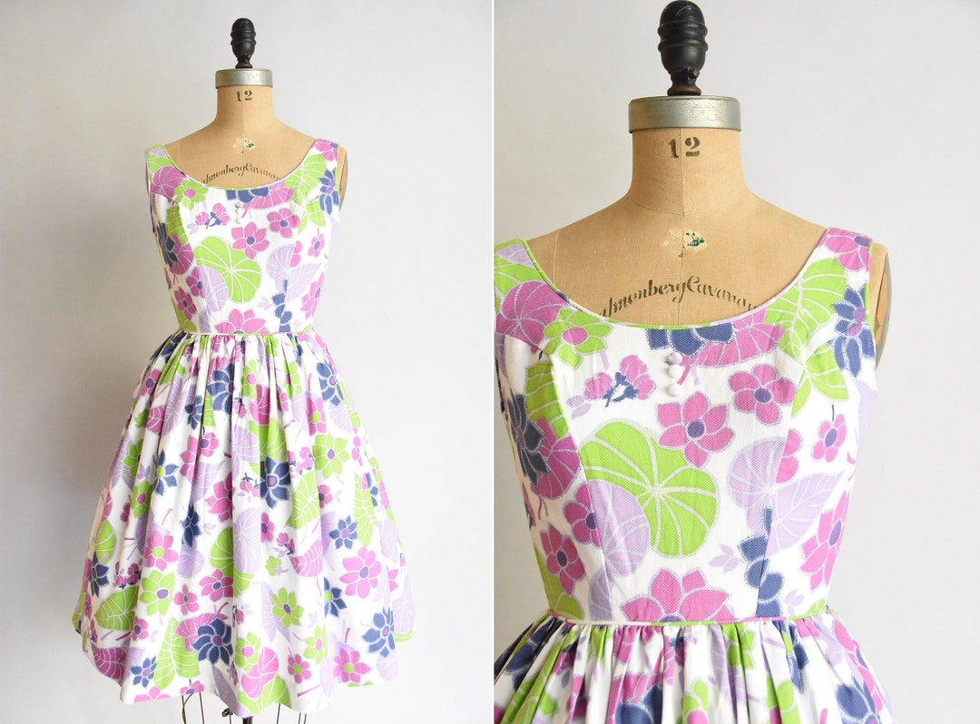 1960s Elephant Ear Dress - Etsy
