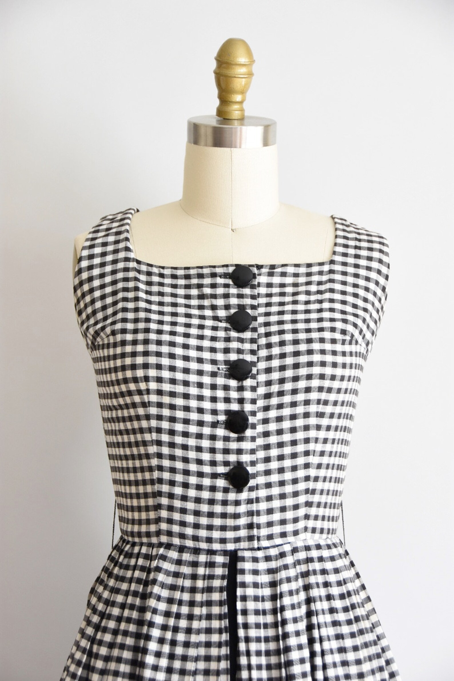 1950s Game of Chess Dress - Etsy