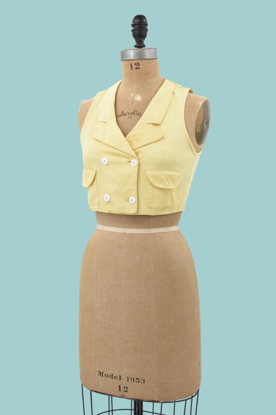 30s/40s Cheerio, Darling waistcoat - Gem