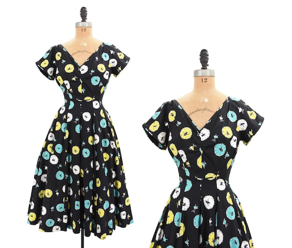 1950s Pas de Chat dress - Gem