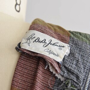 1950s Plaid Friday Dress / Vintage 50s Plaid Dress/ Dede Johnson Cotton ...