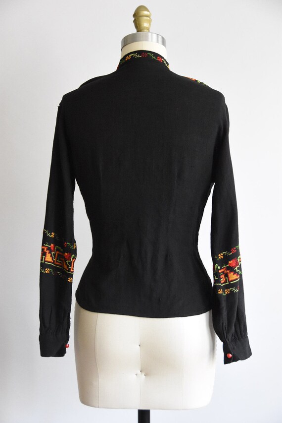 1930s Folk Roots blouse - Gem
