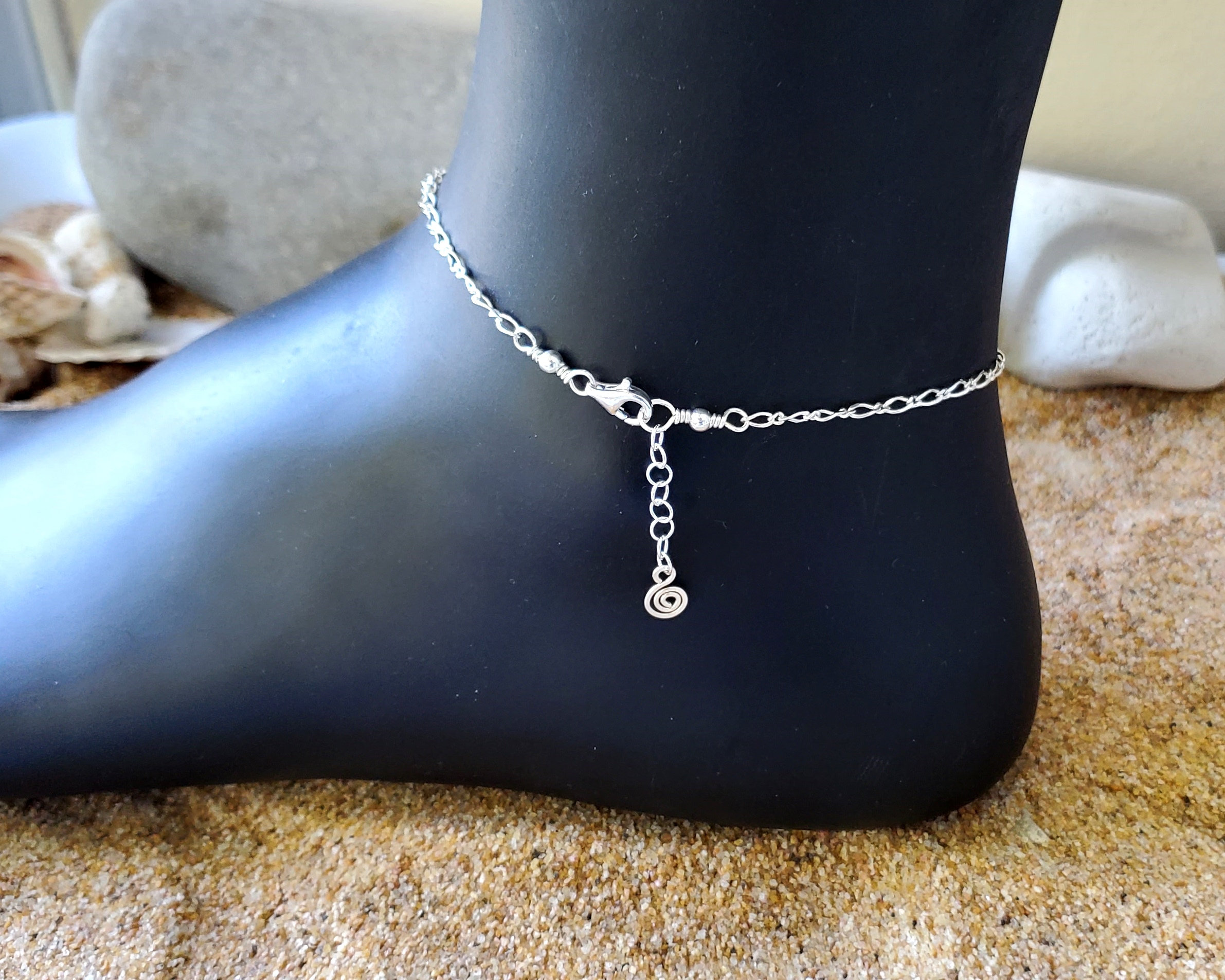 Personalized Animal Dog Lover Eternity Anklet Ankle Bracelet - Etsy