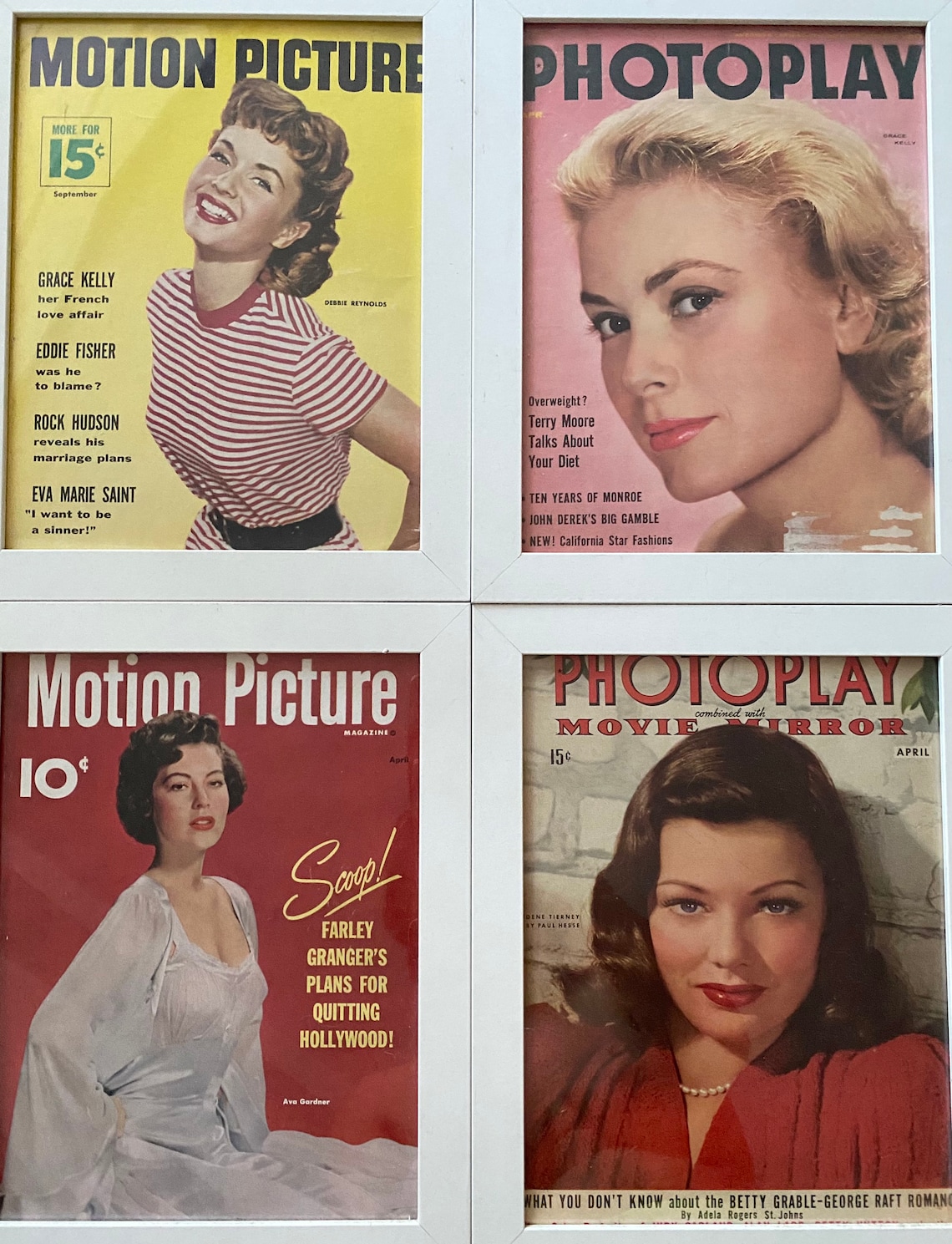 Old Hollywood magazine covers pictures only | Etsy