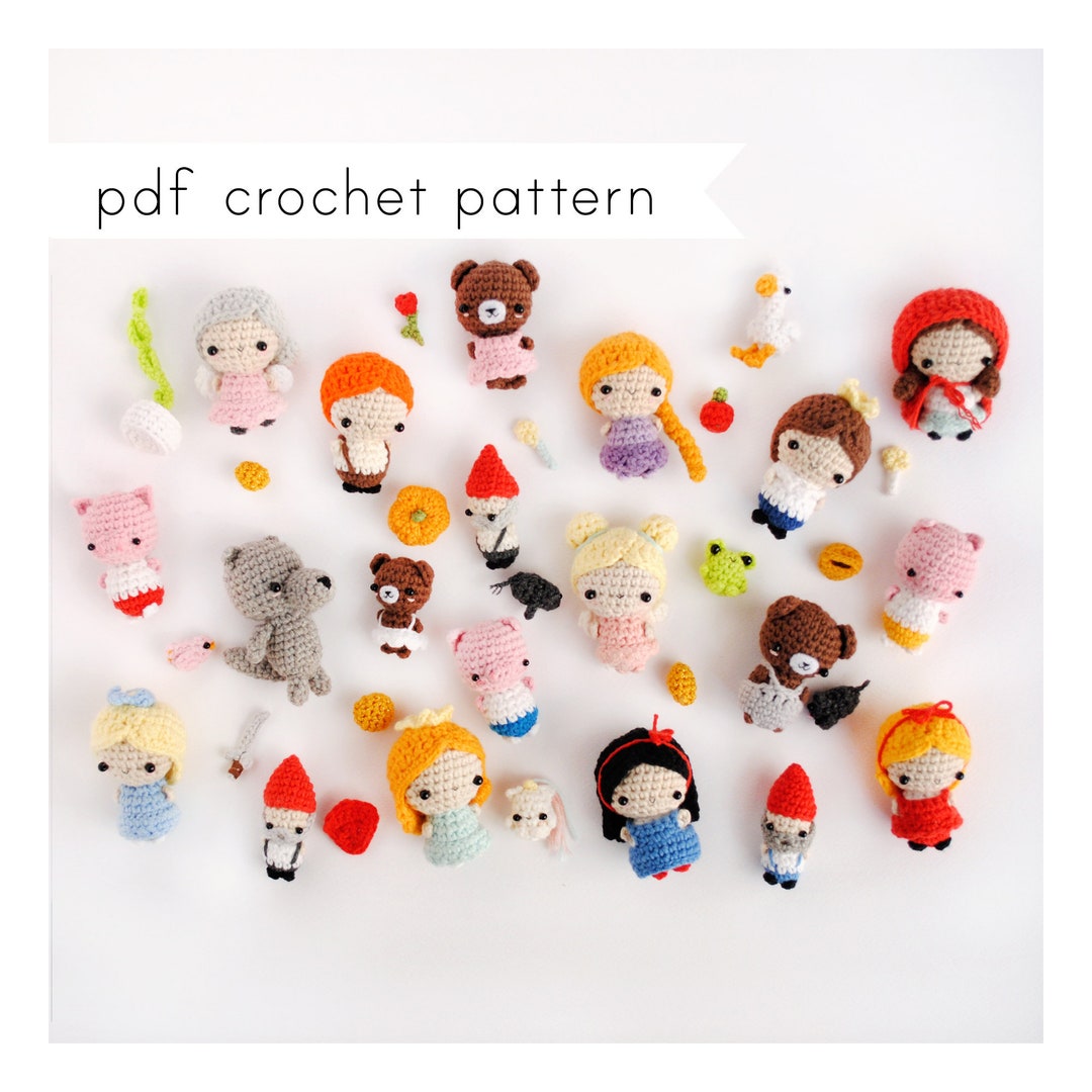Fairytale Dolls Amigurumi Pattern. Pdf Crochet Pattern - Etsy
