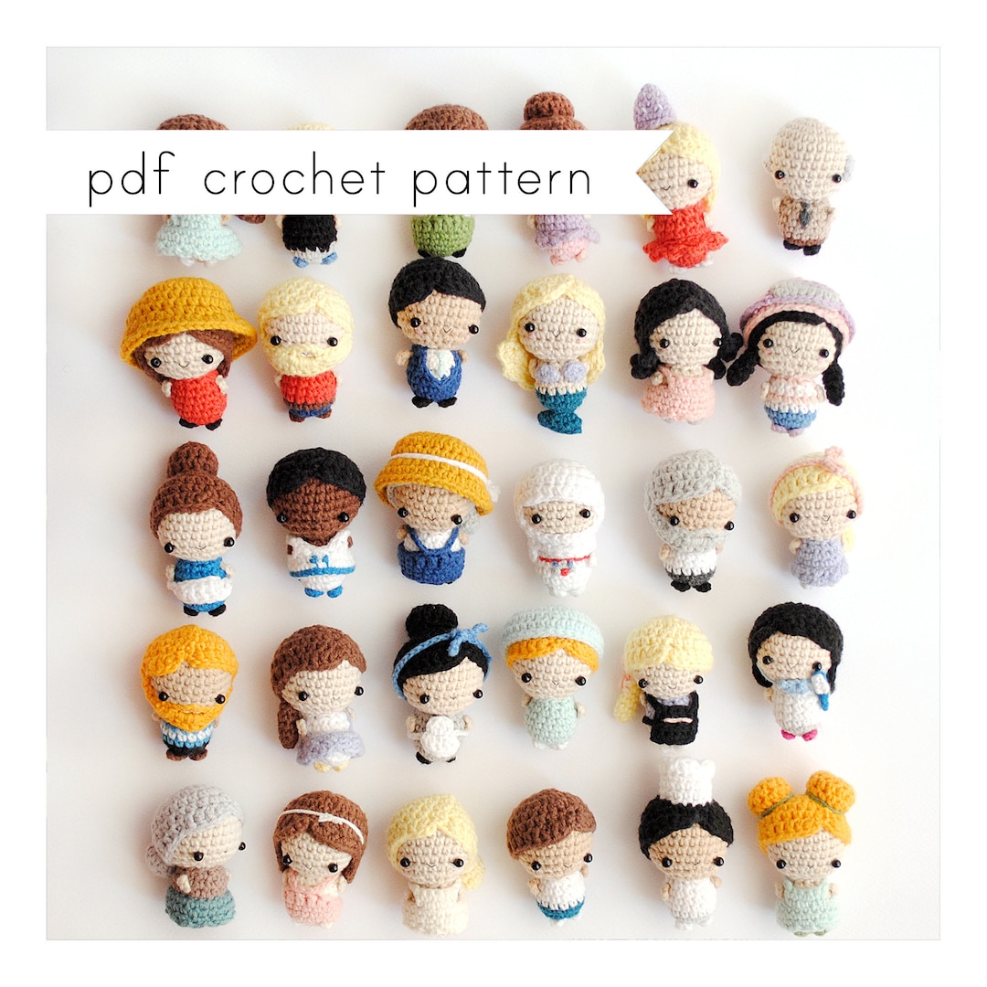 Tiny People Amigurumi Pattern. Pdf Crochet Pattern - Etsy