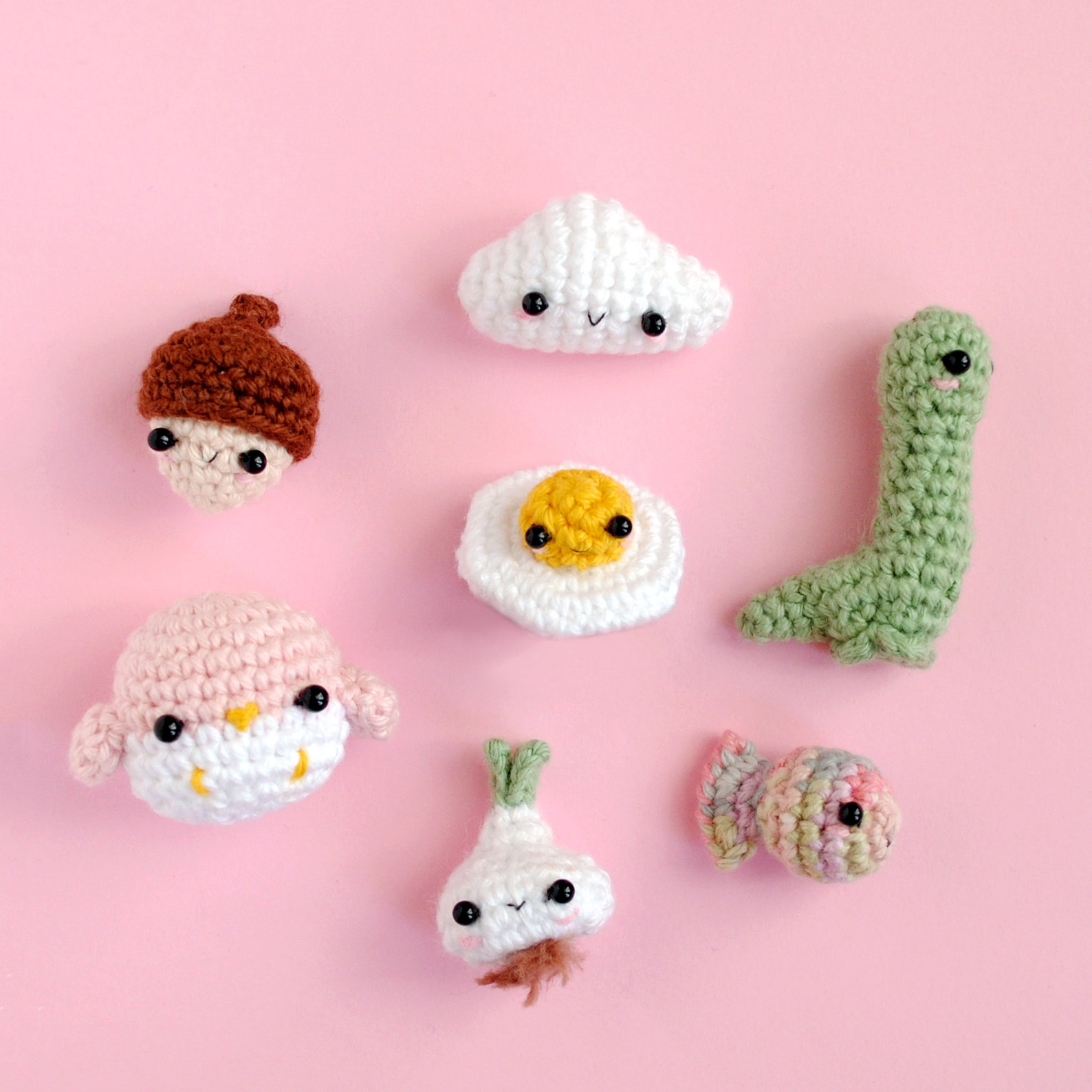 A-Z Tiny Amigurumi Pattern Collection. Pdf Crochet Patterns - Etsy
