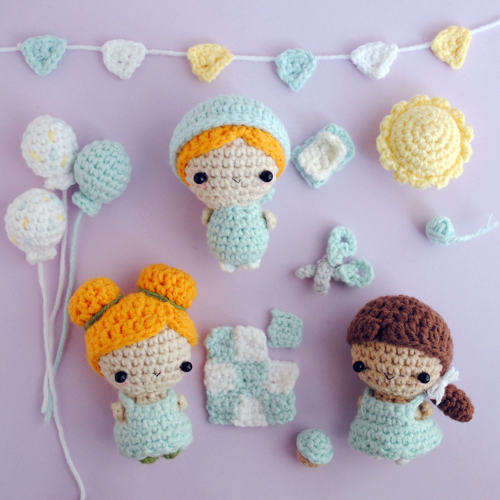 Tiny People Miniatures Amigurumi Pattern. Pdf Crochet - Etsy Australia