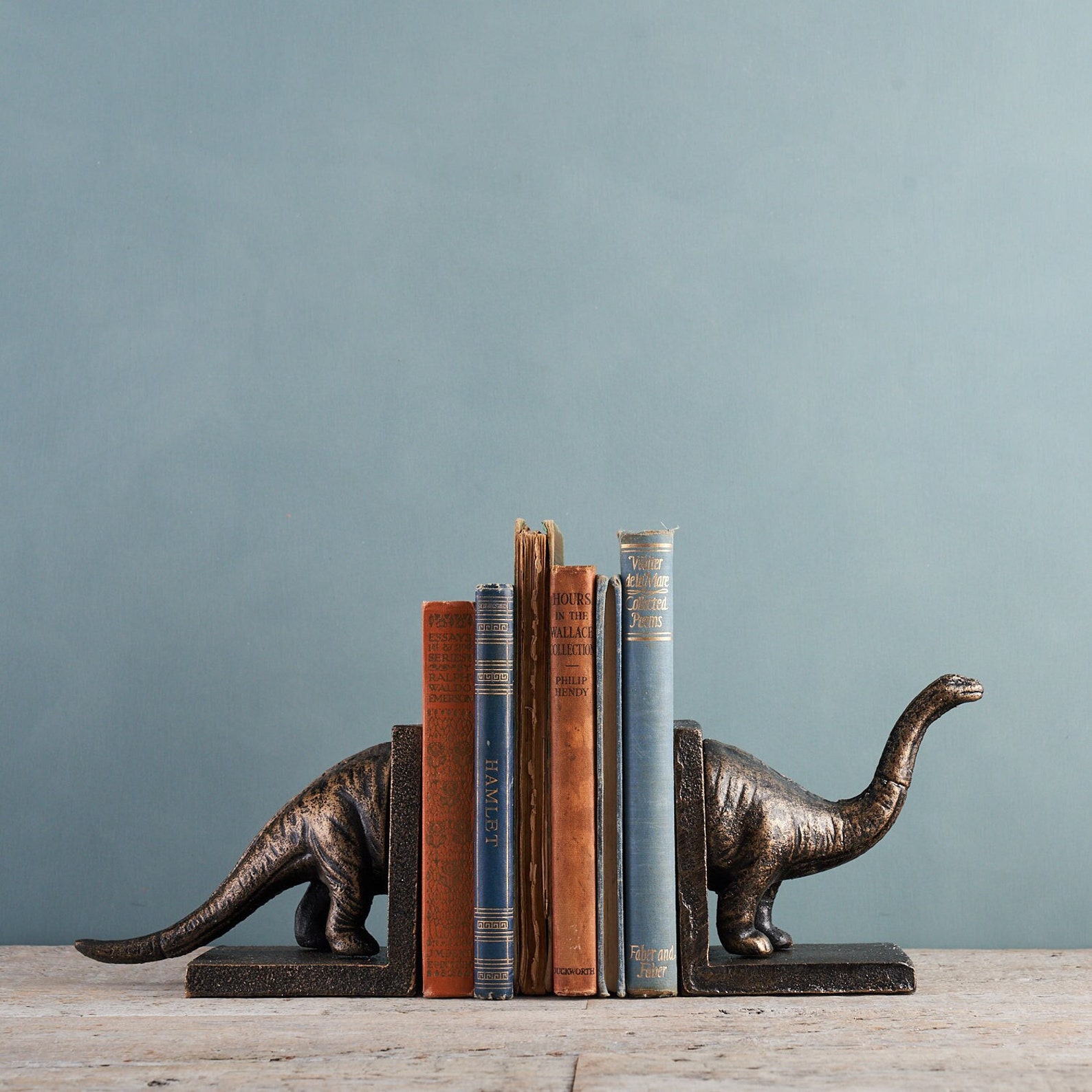 Dinosaur Bookends - Etsy