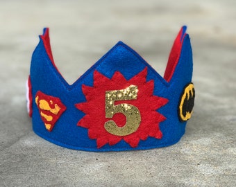 Superhero Crown | Etsy