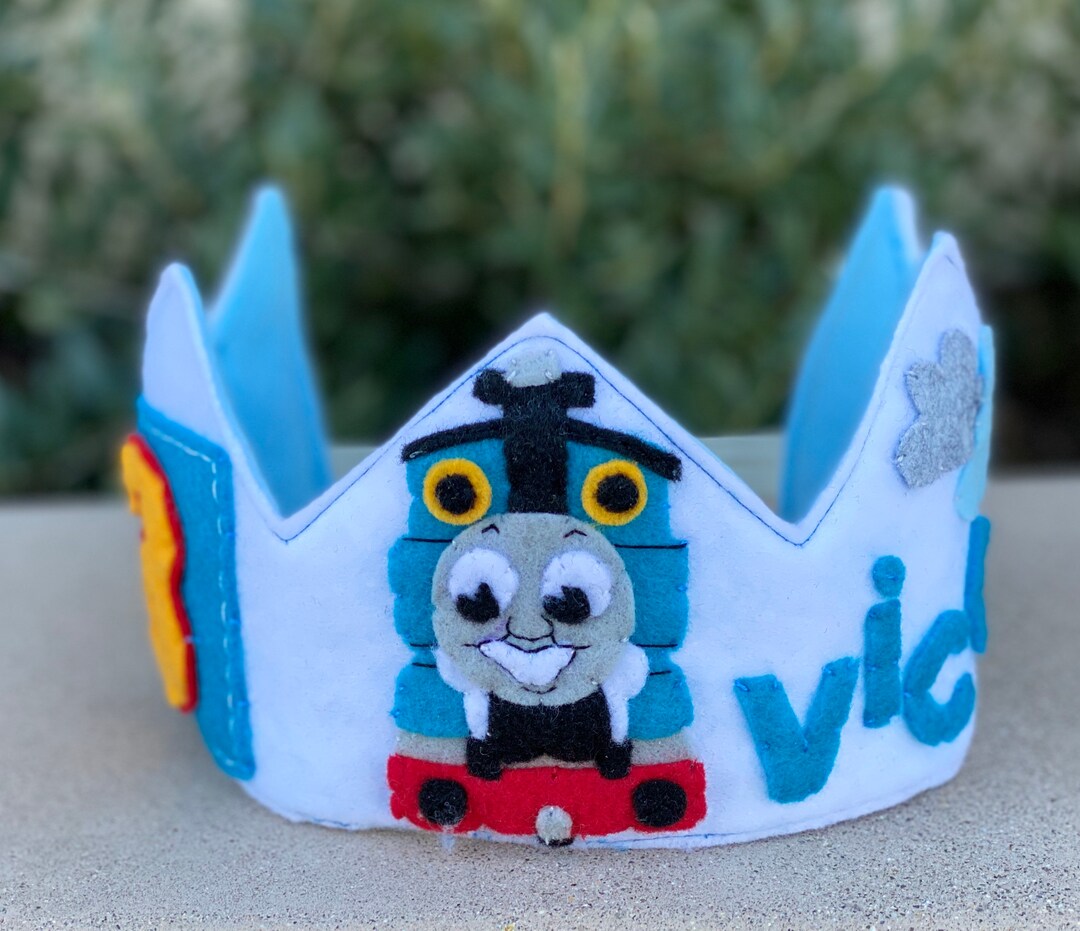 Thomas the Tank Engine Themed Felt Birthday Crown - Doc Mcstuffins ...