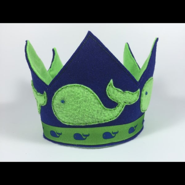 Whale Birthday Crown - Etsy
