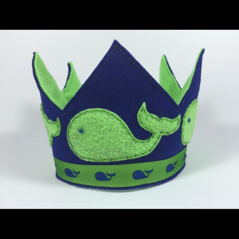 Whale Birthday Crown - Etsy