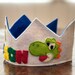 Super Mario Themed Felt Birthday Crown - Nintendo Theme -smash Cake - Etsy