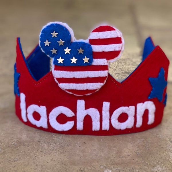 Mickey Mouse Cake Smash Crown - Etsy