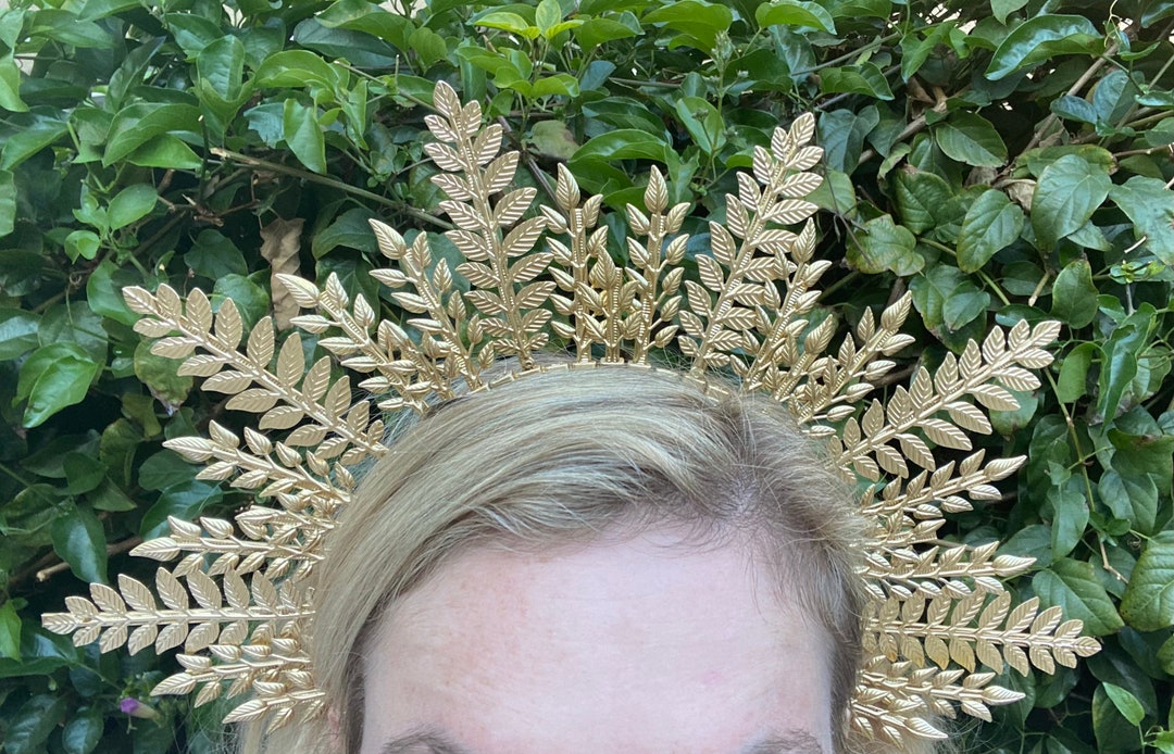 Halo Crown Sunburst Crown Mother Nature Crown Mother Nature Halo Metal ...