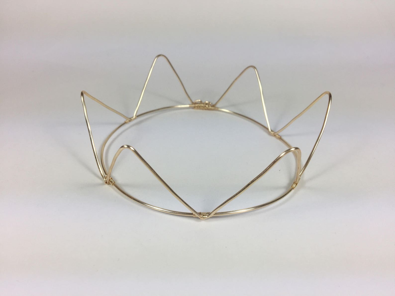 Mini Gold Wire Crown Festival Crown Smash Cake Crown - Etsy