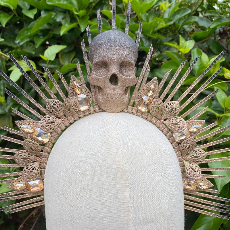 Skull Headpiece - Etsy