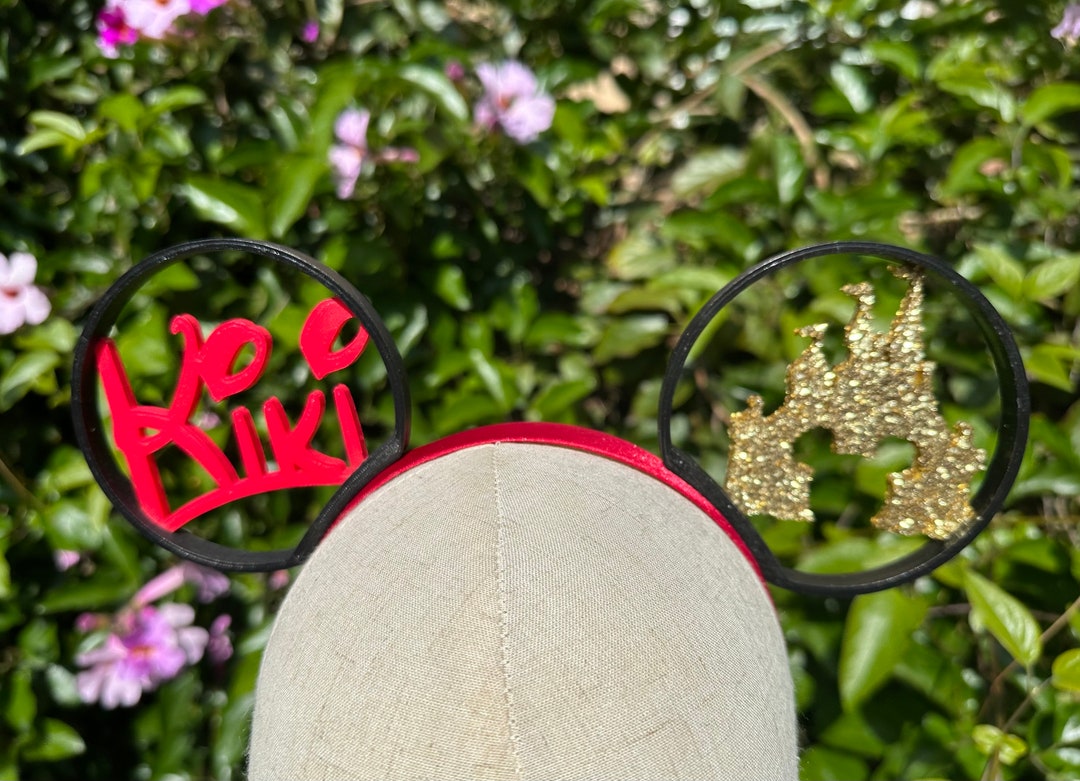 Personalized Mickey Ears, Personalized Minnie Ears, Castle Mickey Ears ...