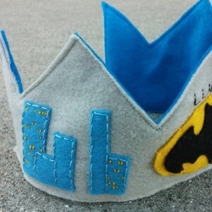 Superhero Theme Birthday Crown - Etsy