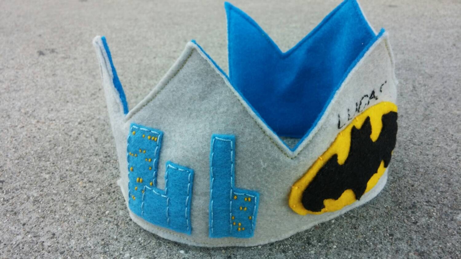Superhero Theme Birthday Crown - Etsy