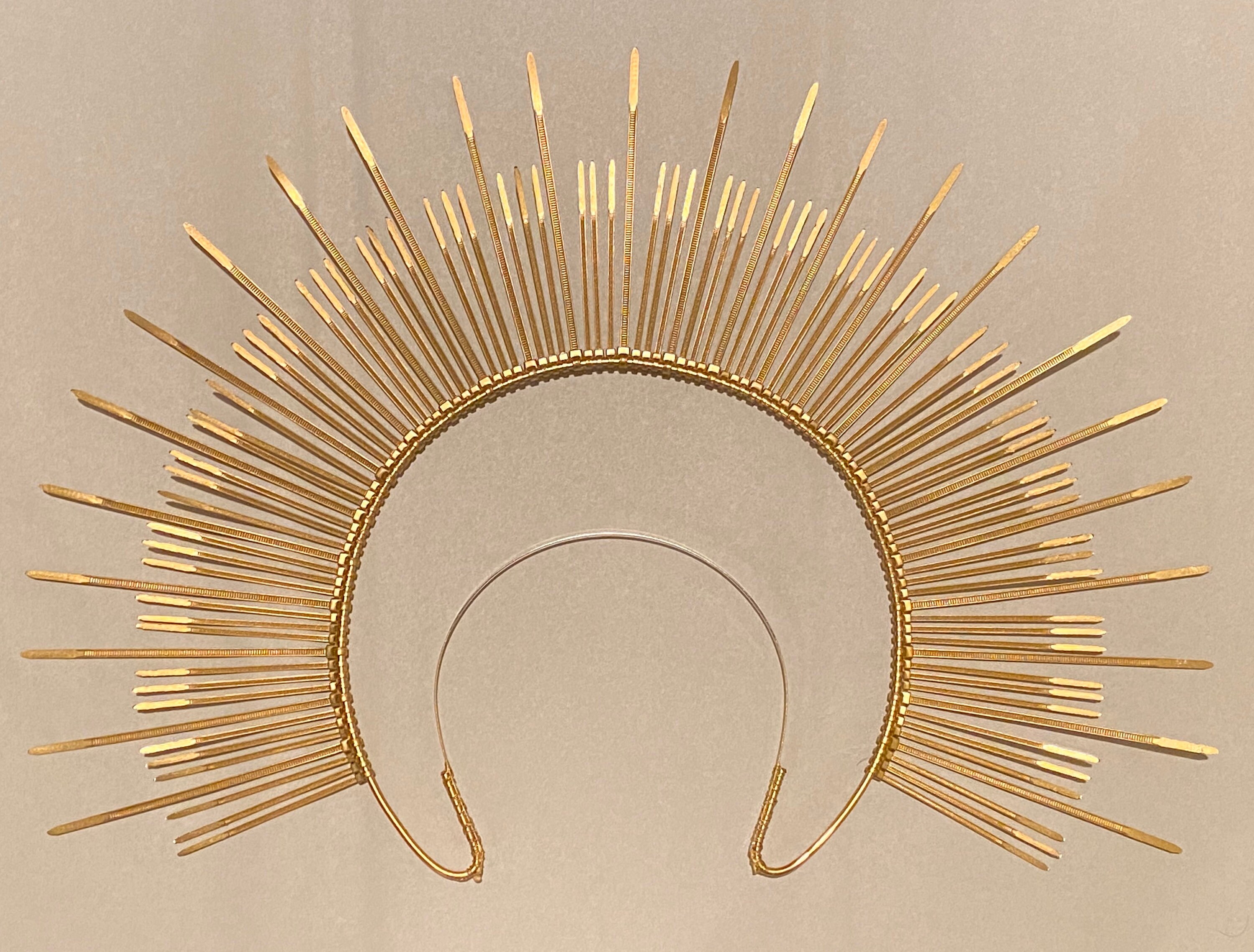 Halo Crown, Extra Large Sunburst Crown, Goddess Halo, Sunburst Halo ...