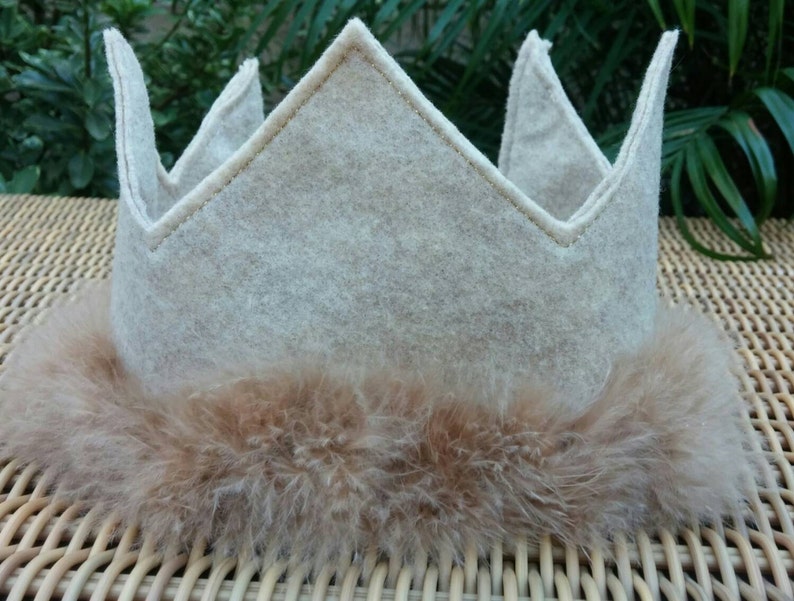 Felt and Fur Birthday/costume Crown Where the Wild Things | Etsy