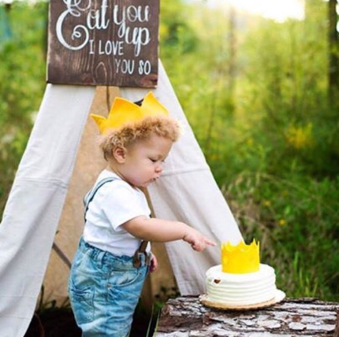Felt and Fur Birthday/costume Crown Where the Wild Things - Etsy