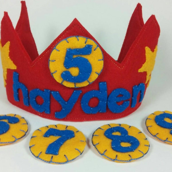 Baby Birthday Crown - Etsy