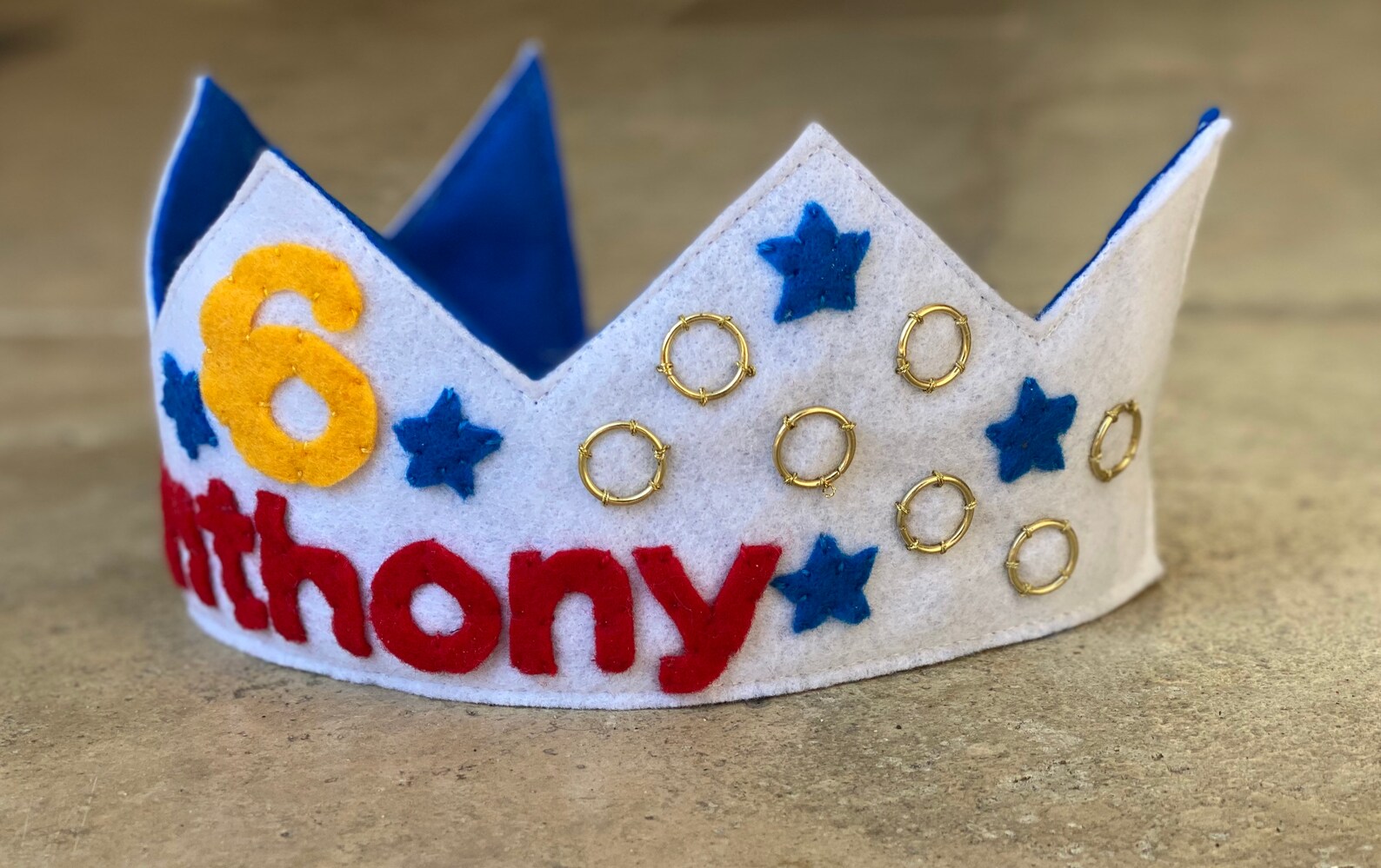 Sonic the Hedgehog Felt Birthday Crown Smash Cake | Etsy