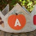 Personalized Fall/nature Themed Felt Birthday Crown - Etsy