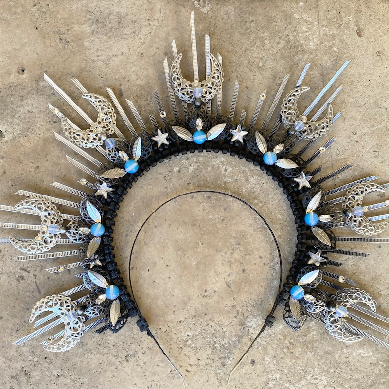 Moon Goddess Headpiece - Etsy