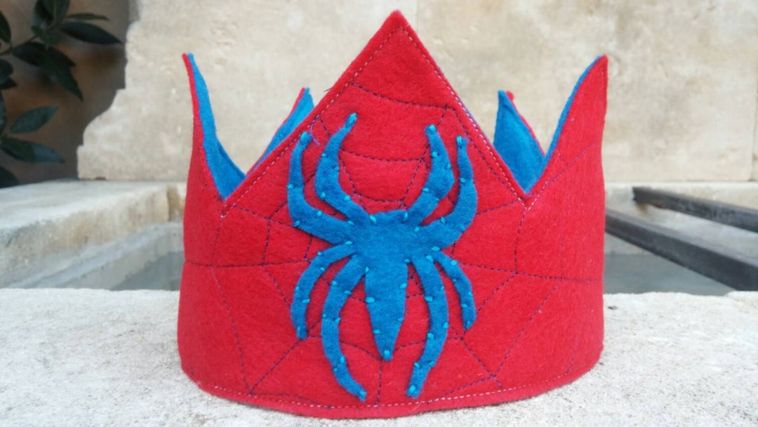 Superhero Theme Birthday Crown - Etsy