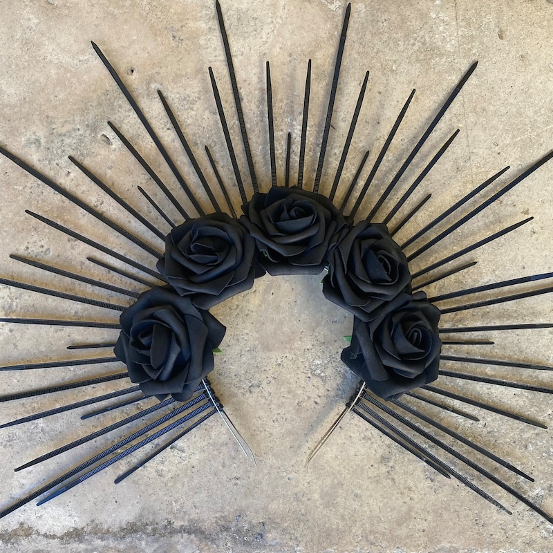 Spike Flower Crown - Etsy