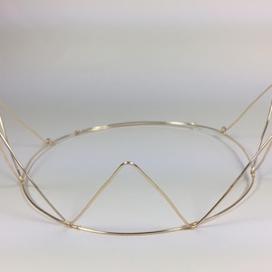 Gold Wire Crown, Festival Crown, Gold Minimalist Crown, Gold Tiara ...