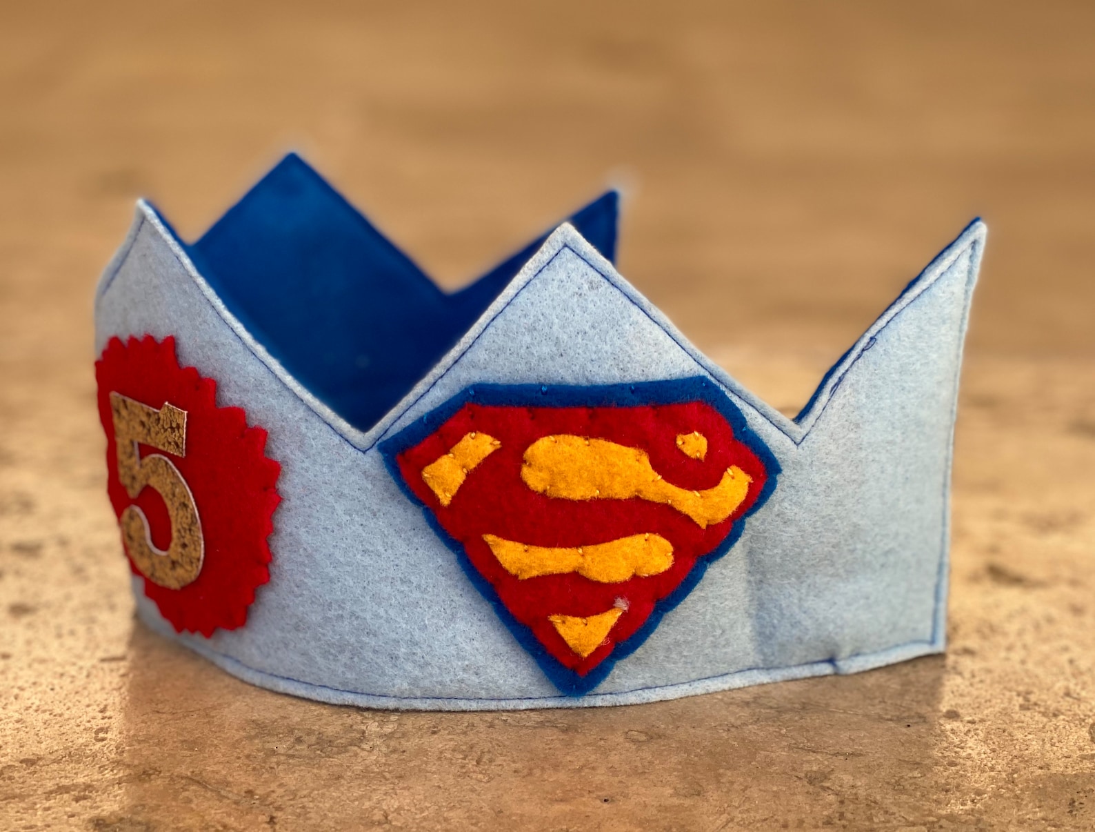 Superhero Theme Felt Birthday Crown - Etsy