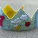 Nature Themed Girls Felt Crown Birthday Crown Spring Crown - Etsy