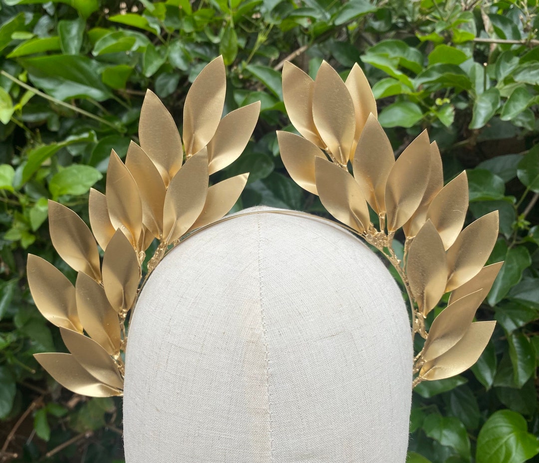 Halo Crown - Wreath Crown - Laurel Wreath Crown - Greek God Crown ...