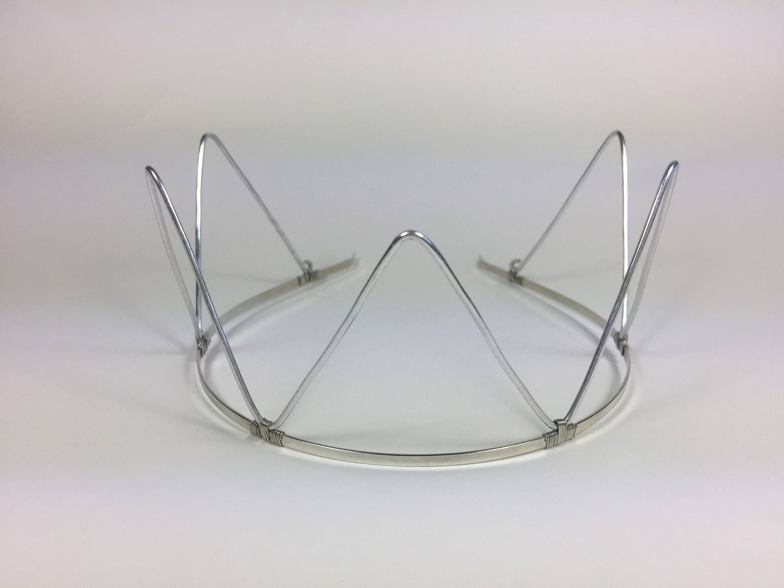 Silver Wire Crown - Festival Crown - Smash Cake Crown - Silver Tiara - Etsy