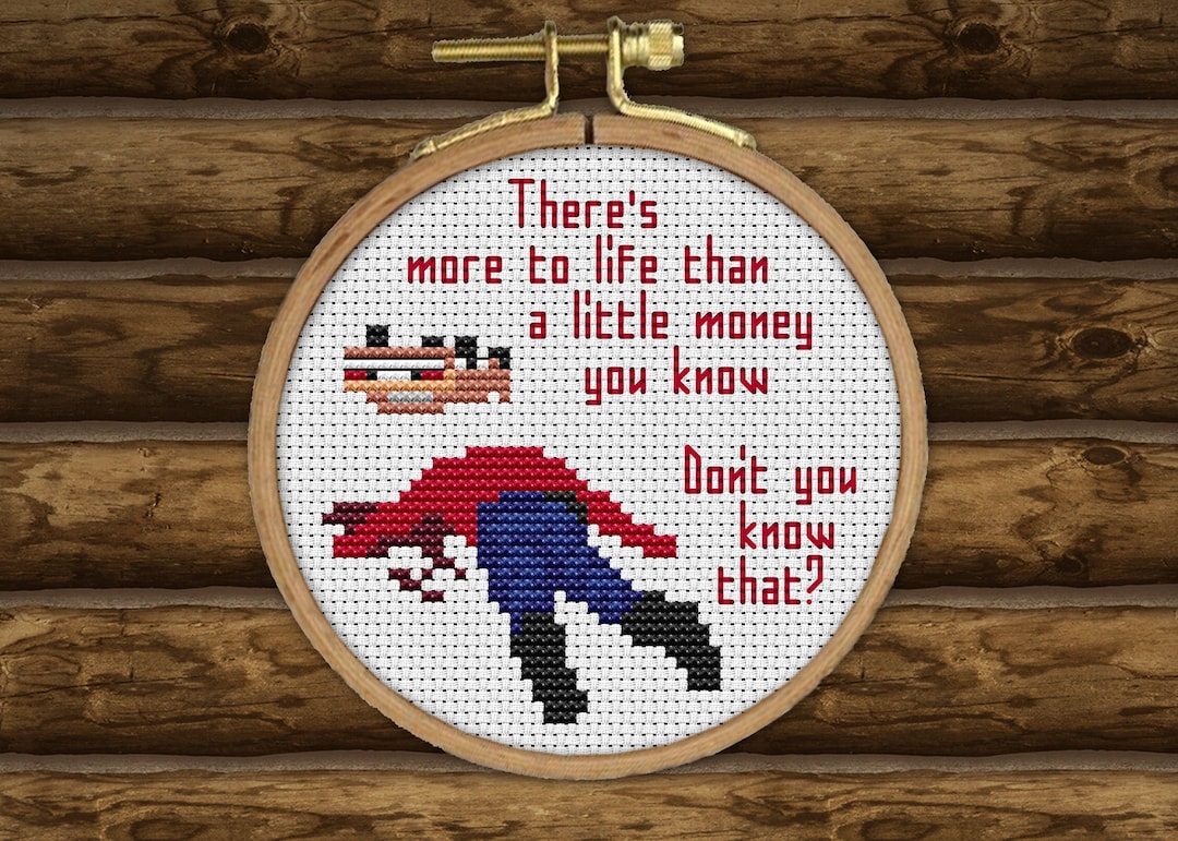 Fargo CROSS STITCH PATTERN Marge Gunderson Quote, Coen Brothers, Quick ...