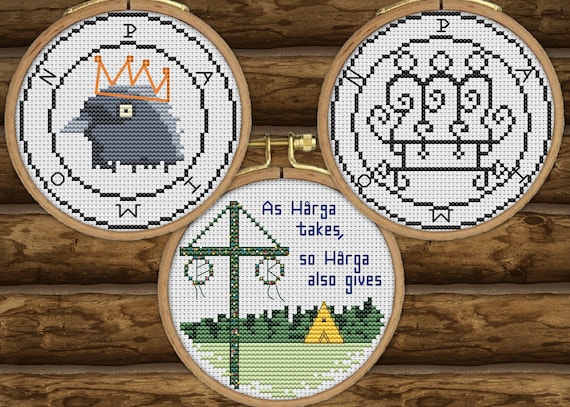Hereditary and Midsommar Ari Aster Combo CROSS STITCH - Etsy