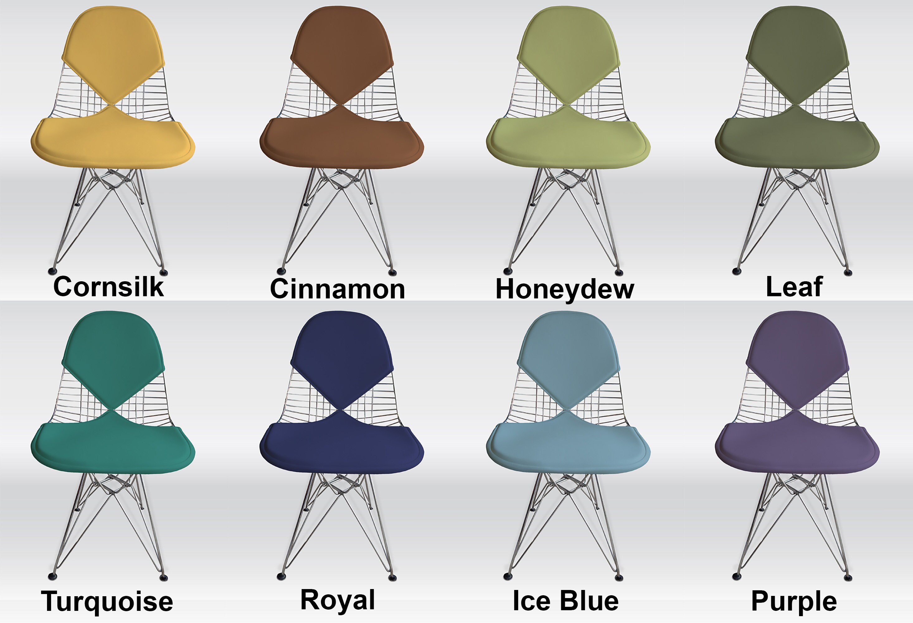 Bikini Cushion for Eames Wire Side Chair Available in Many - Etsy