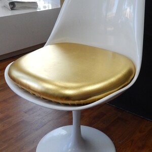 Silver and Gold Tulip Side Chair Cushion Covers! - Etsy