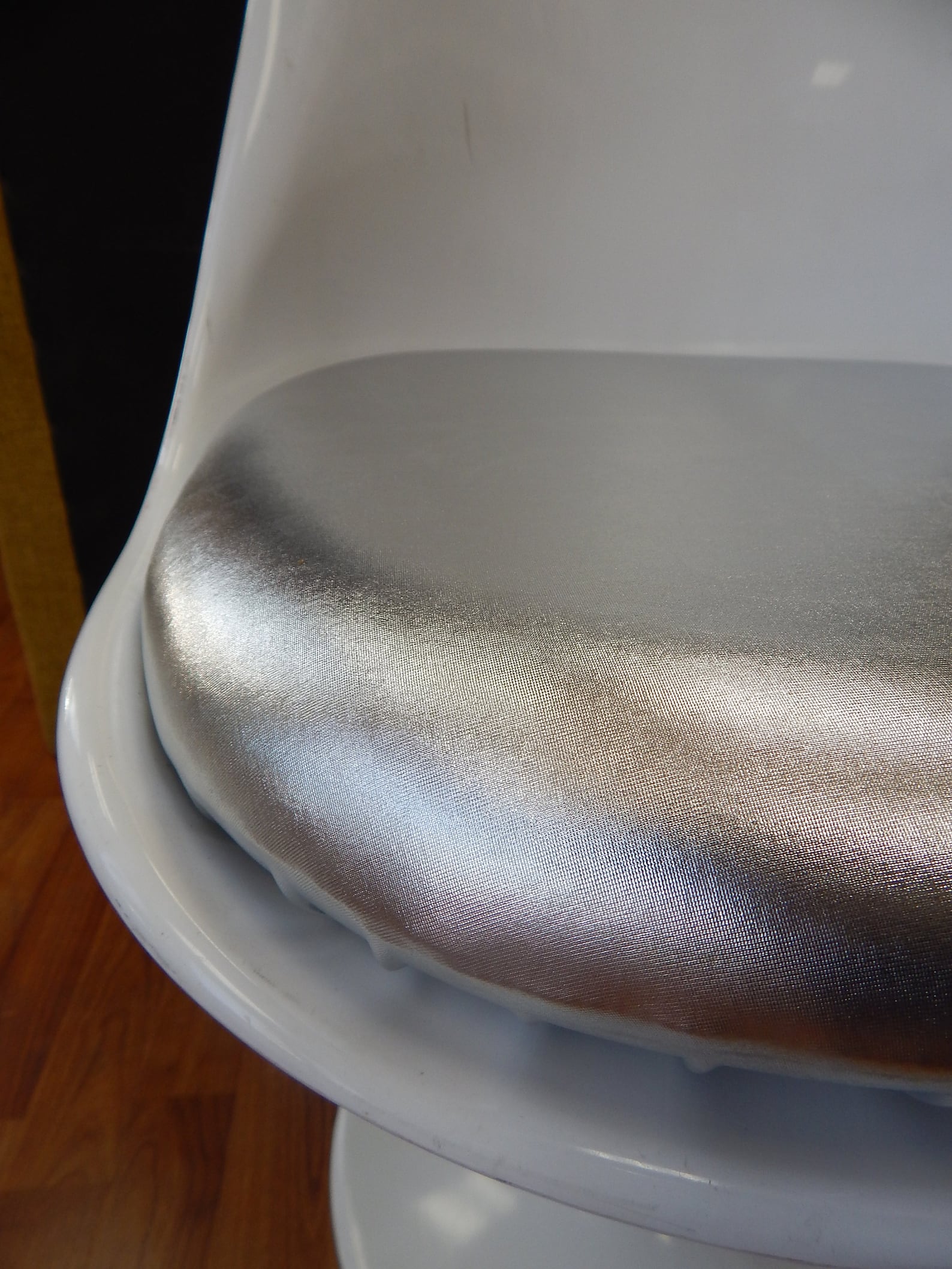 Silver and Gold Tulip Side Chair Cushion Covers! - Etsy