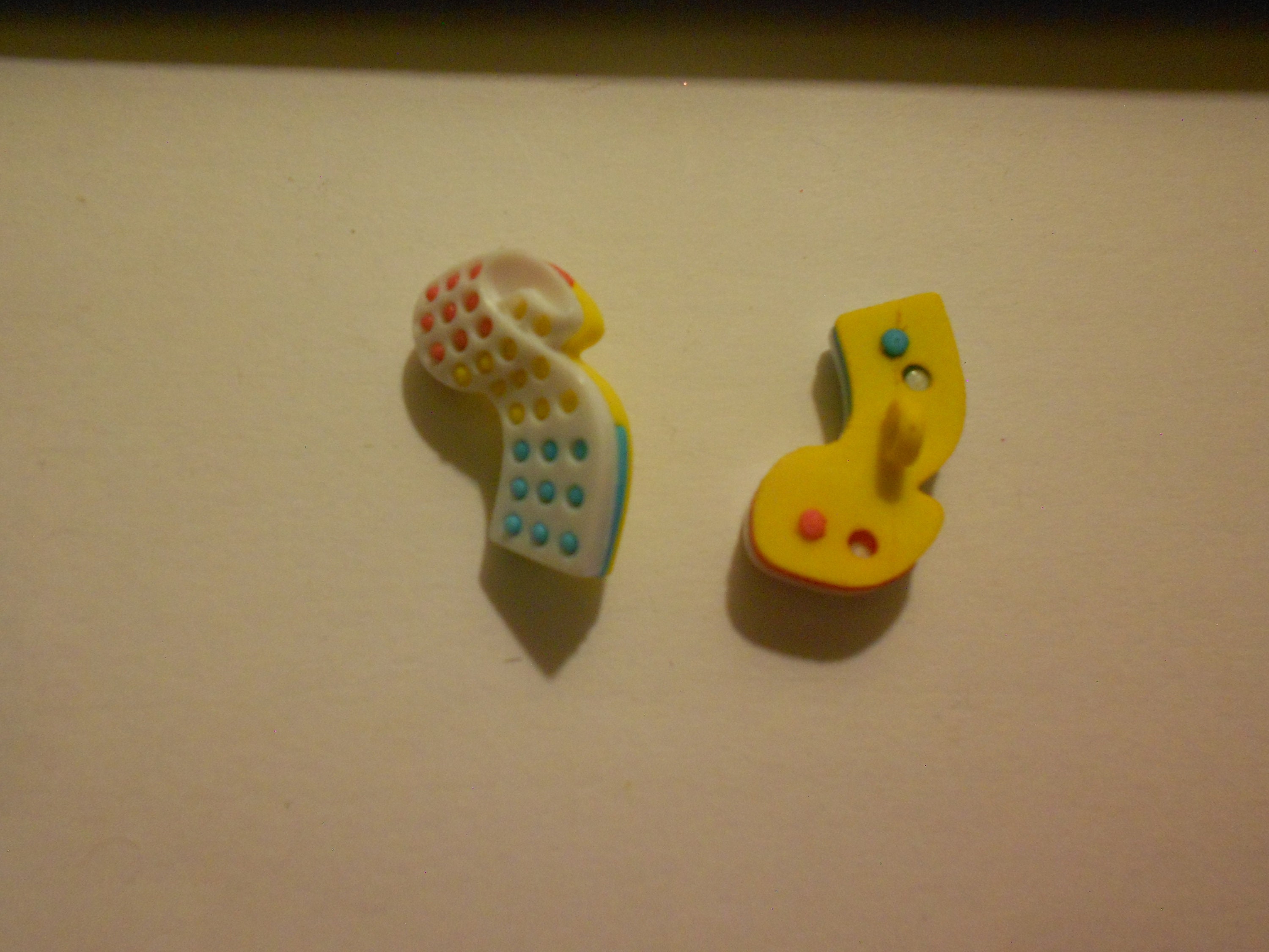 Novelty Button Penny Candy Dots on Paper 1 1/8 - Etsy